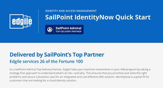 SailPoint IdentityNow Quick Start - Edgile
