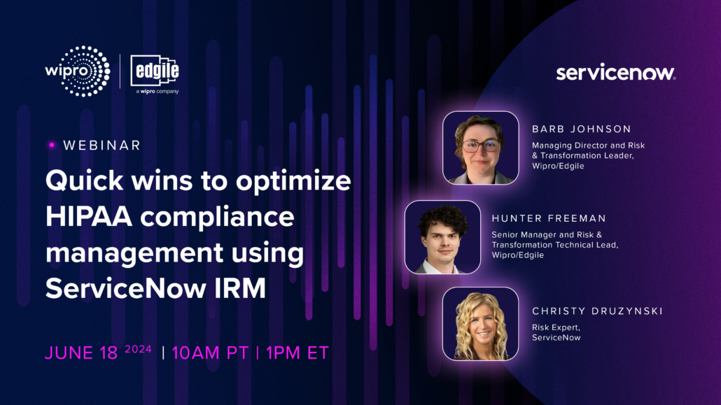 June 18, 2024 - Quick wins to optimize HIPAA compliance management ...